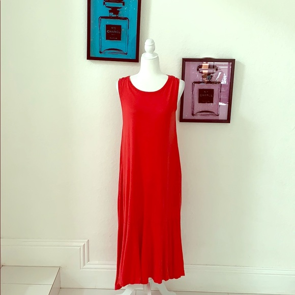 Zara | Dresses | Zara Beach Dress Red | Poshmark